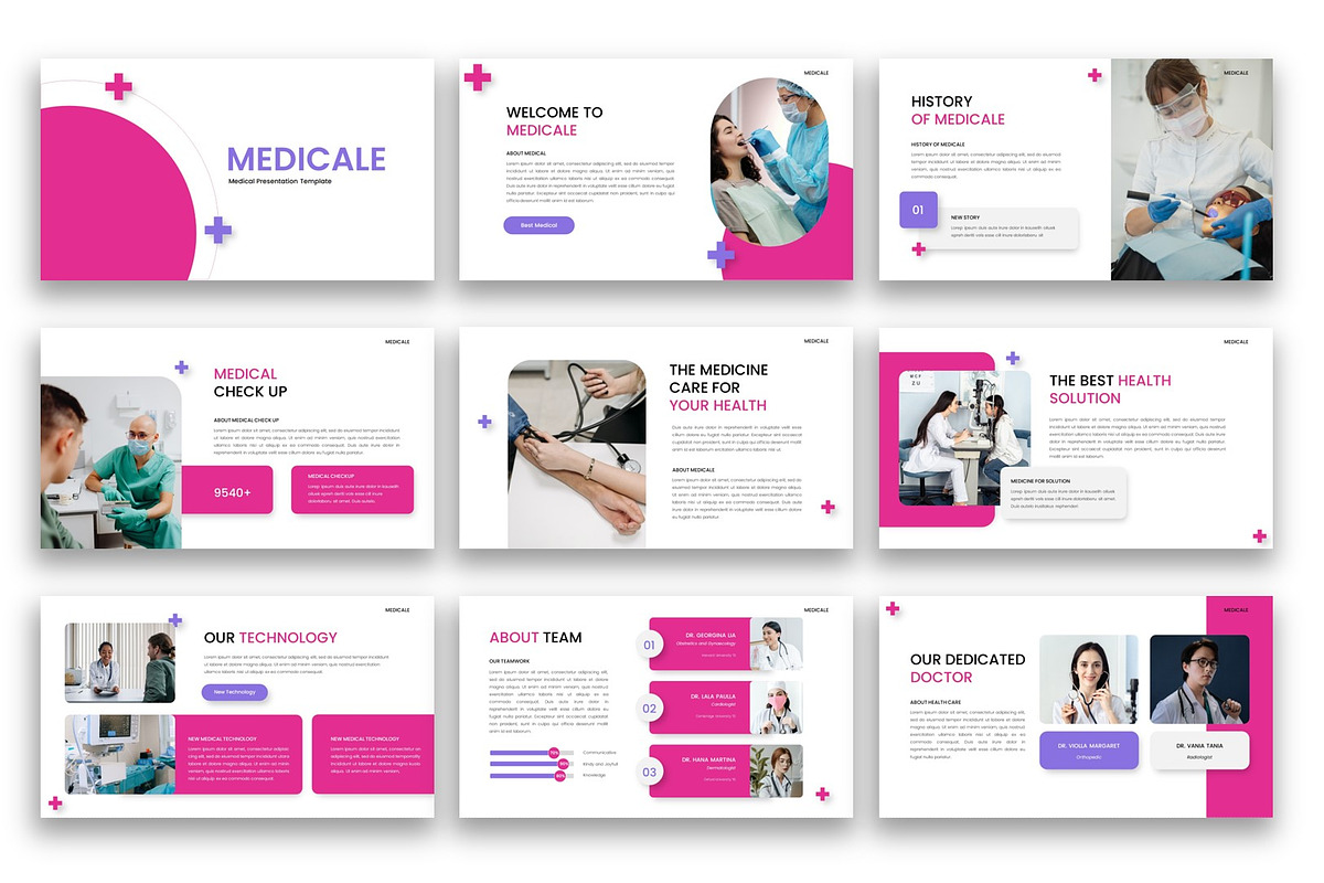 Medicale-Medical PowerPoint Template, a Presentation Template by ...