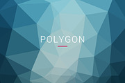 40 Polygon Backgrounds + 2 Free, a Pattern Graphic by Lunar Designs