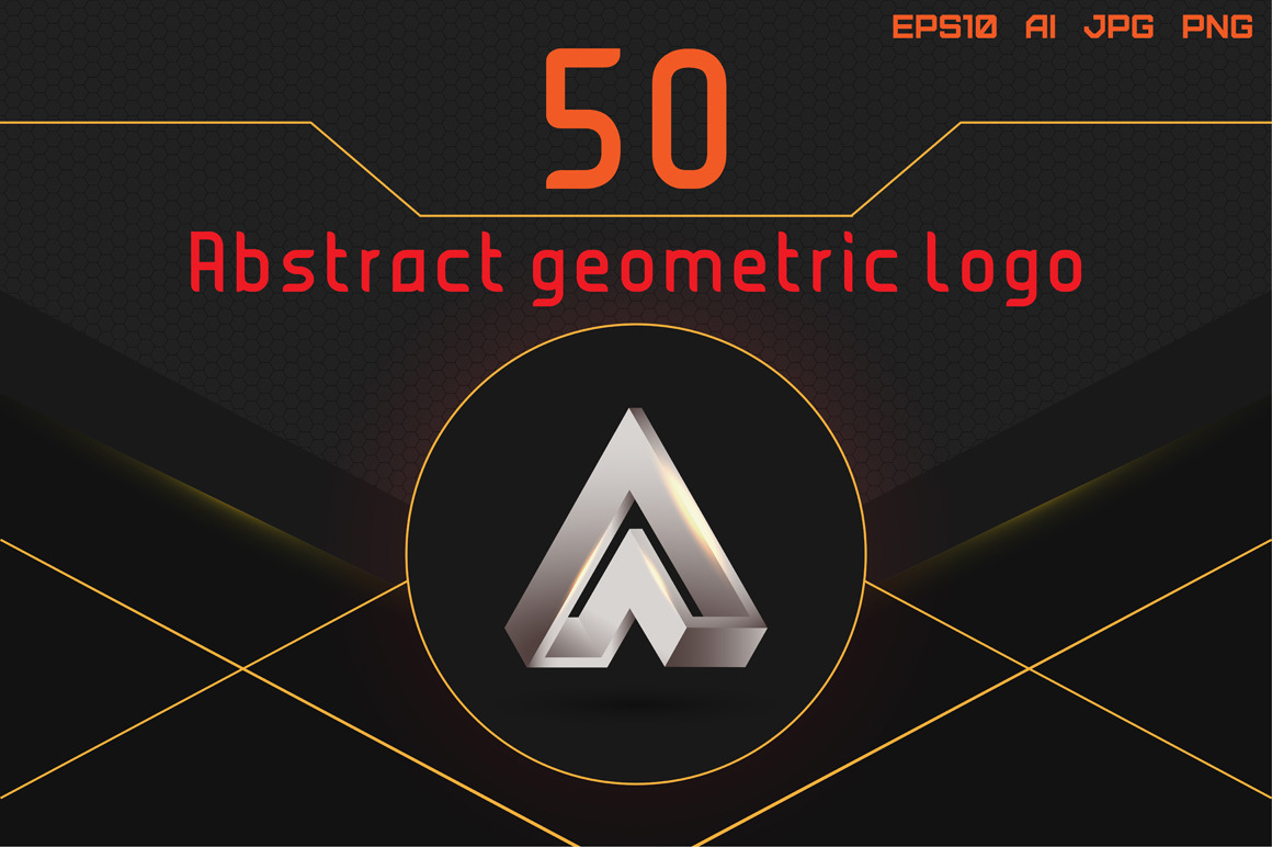 Abstract geometric logo, a Branding & Logo Template by AleDeMarko