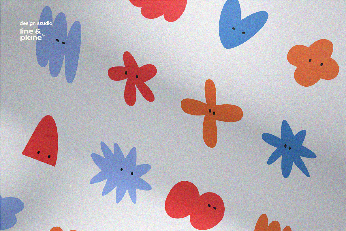 Emotions & Shapes: 40 Vector Elements