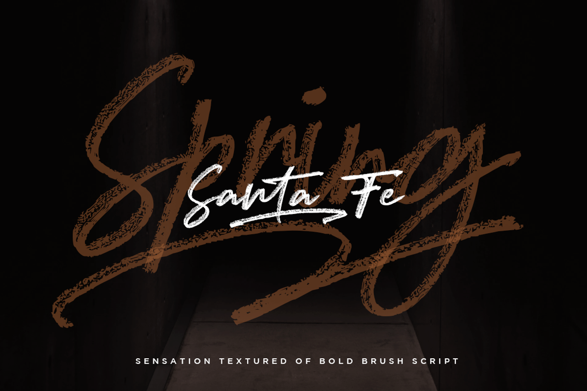 Sandblast Extreme Texture Brush Font, a Blackletter Font by Haksen