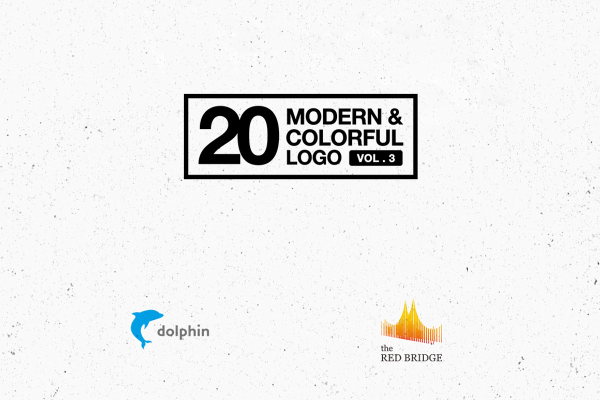 20 Modern & Colorful Logo Vol 3, a Branding & Logo Template by PremiumGoods