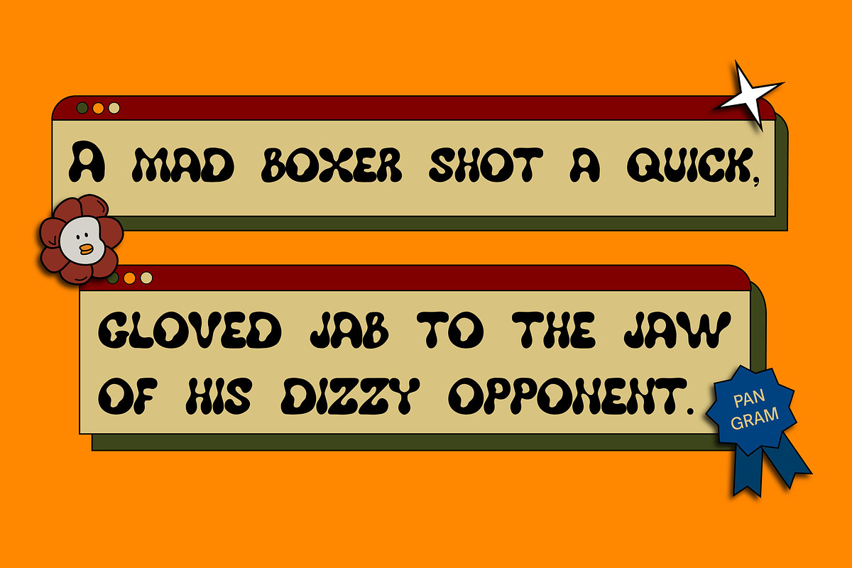 Neung Rak Display Typeface, a Handwritten Font by Casloop Studio