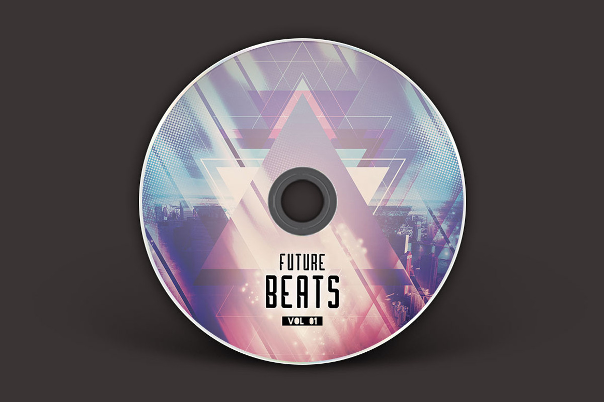 Future Beats CD Cover Artwork, a Templates & Theme by styleWish