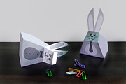 DIY Easter Bunny - 3d papercrafts, a Templates & Theme by PAPER amaze