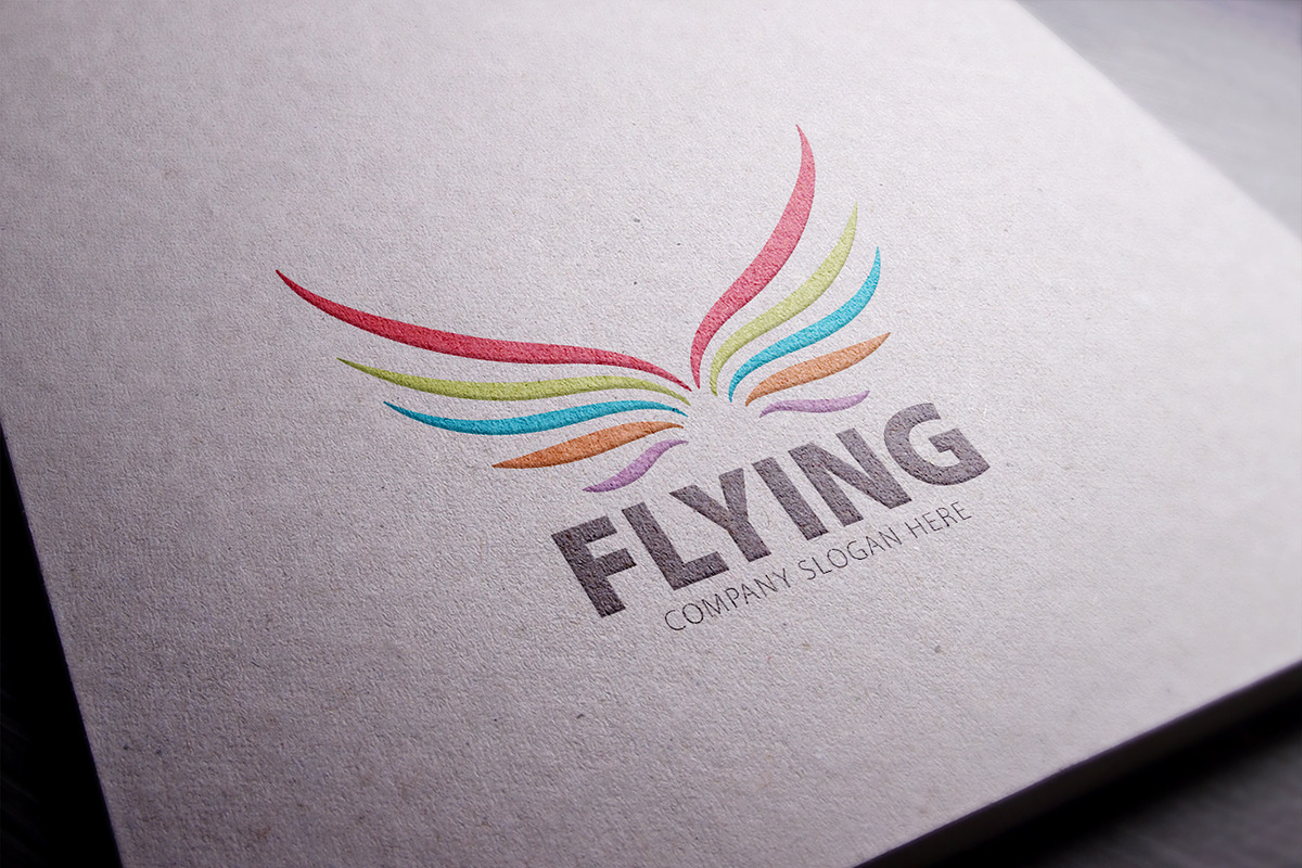 Flying Logo, a Branding & Logo Template by essegraphic