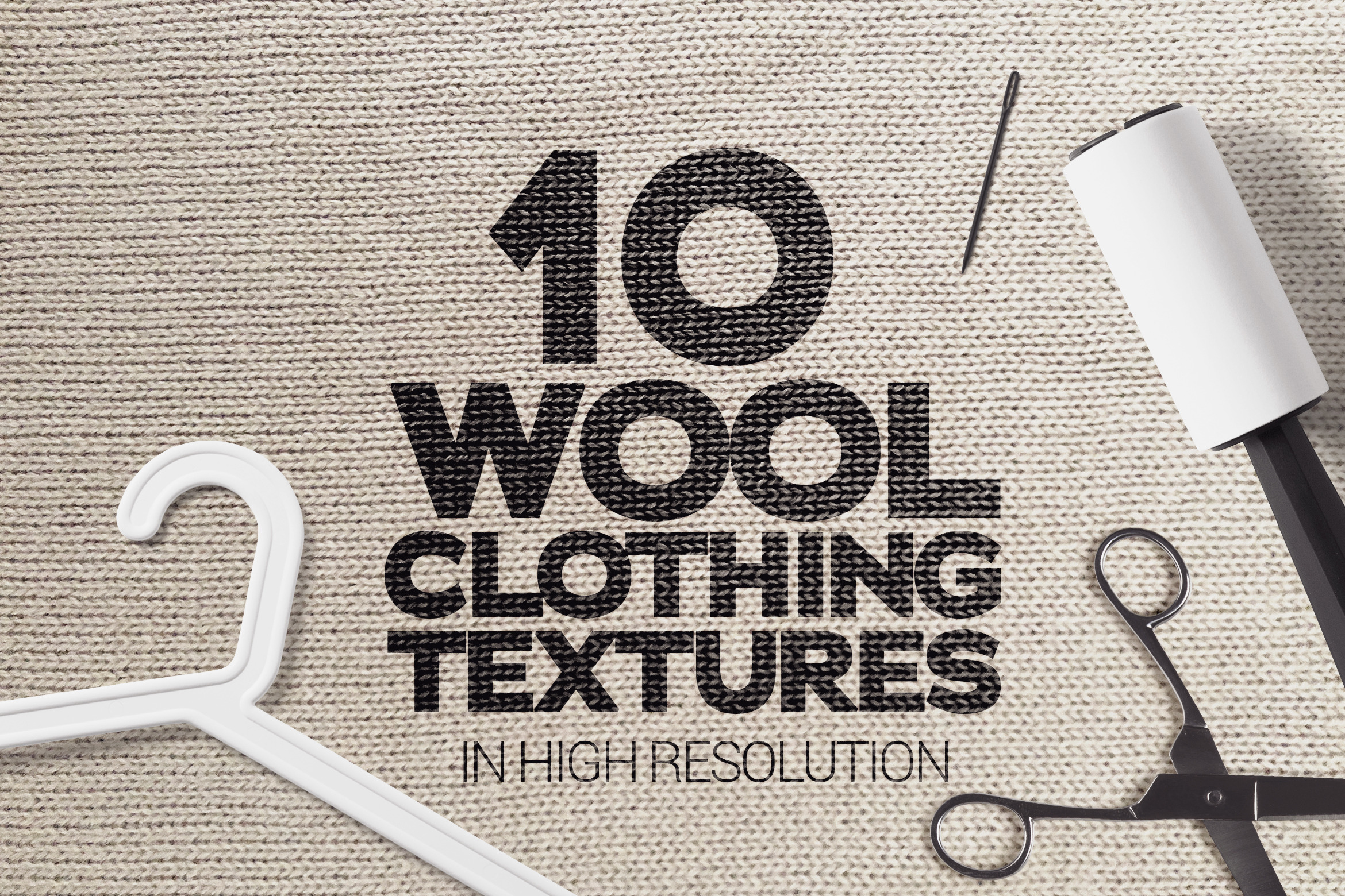 Wool Clothing Textures x10, a Texture Graphic by SmartDesigns