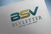 bsv letter logo template, a Branding & Logo Template by meisuseno