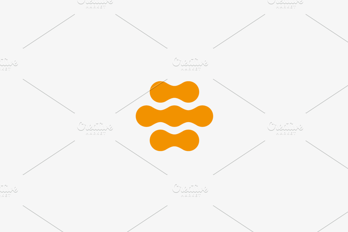 Abstract hive vector logo design template. Honey fruit fresh logotype ...