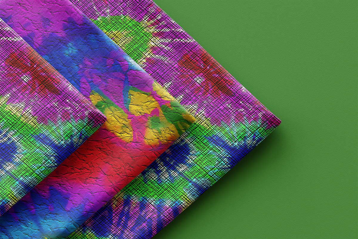 Tie-Dye Texture Digital Papers #78