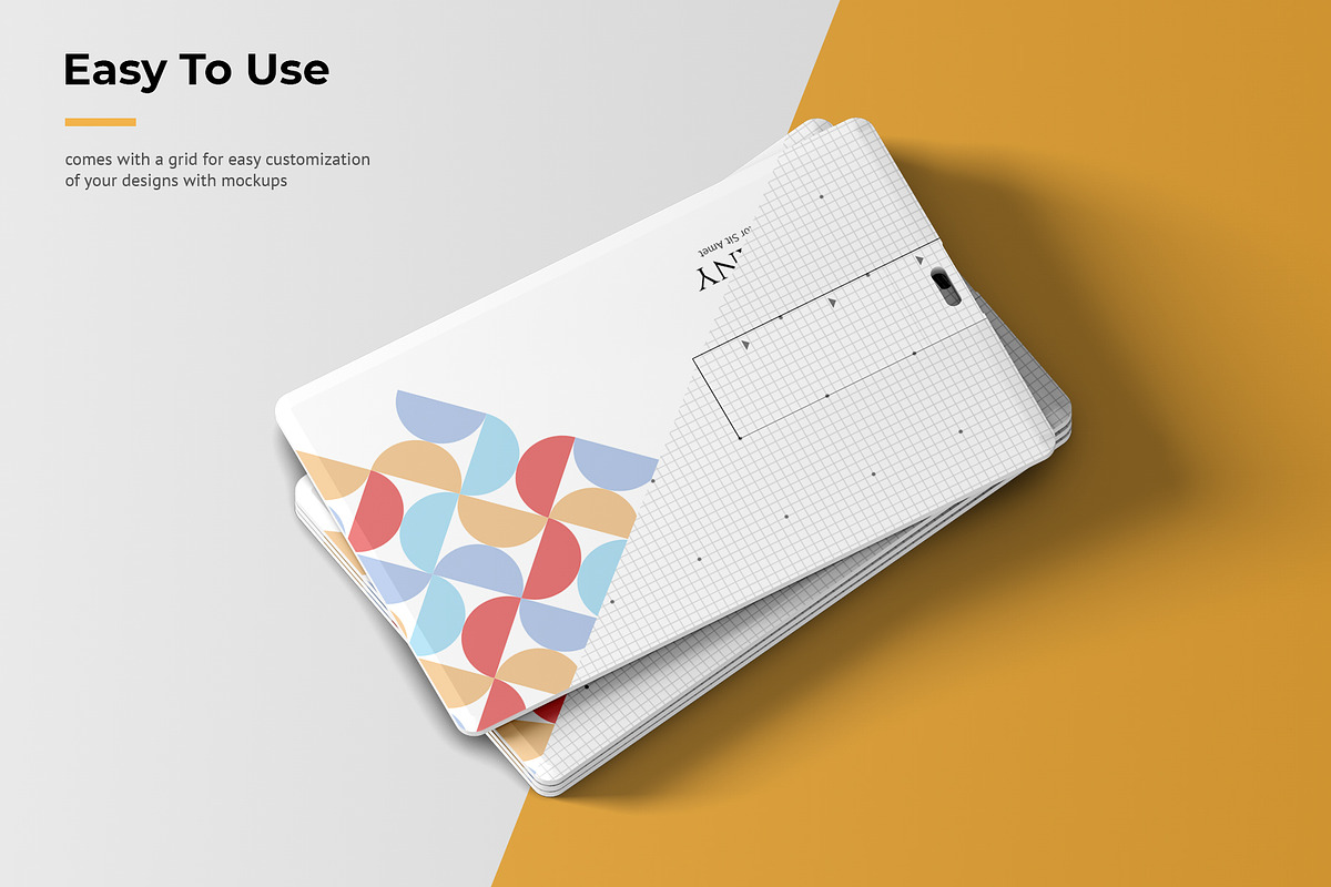 USB Flashdisk Card Mockup, a Merchandise Mockup by Rizky Audymas