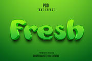 Fresh 3d text effect, a Layer Style Add-On by himelgfx