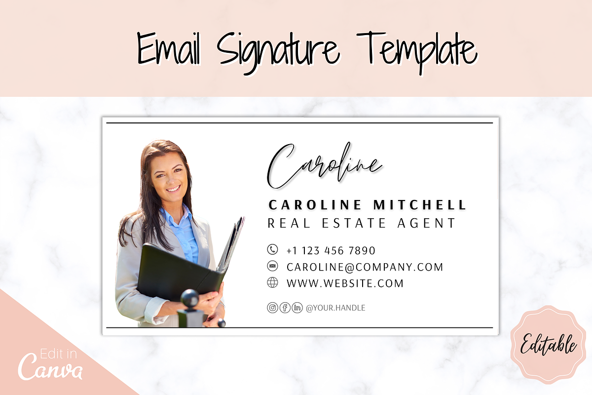 Email Signature Template BUNDLE