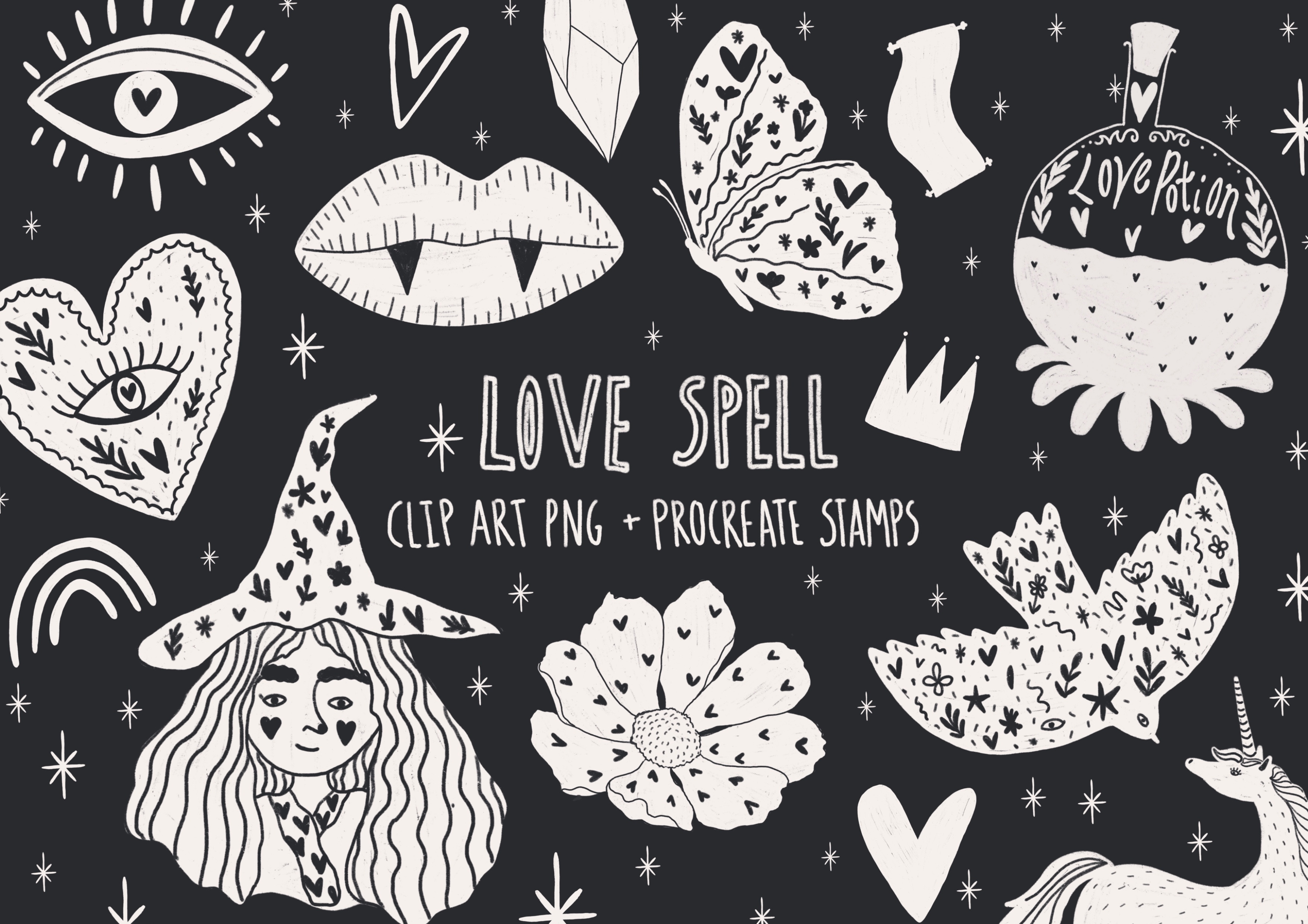 Love Spell!, an Illustration by Arcanaofwales