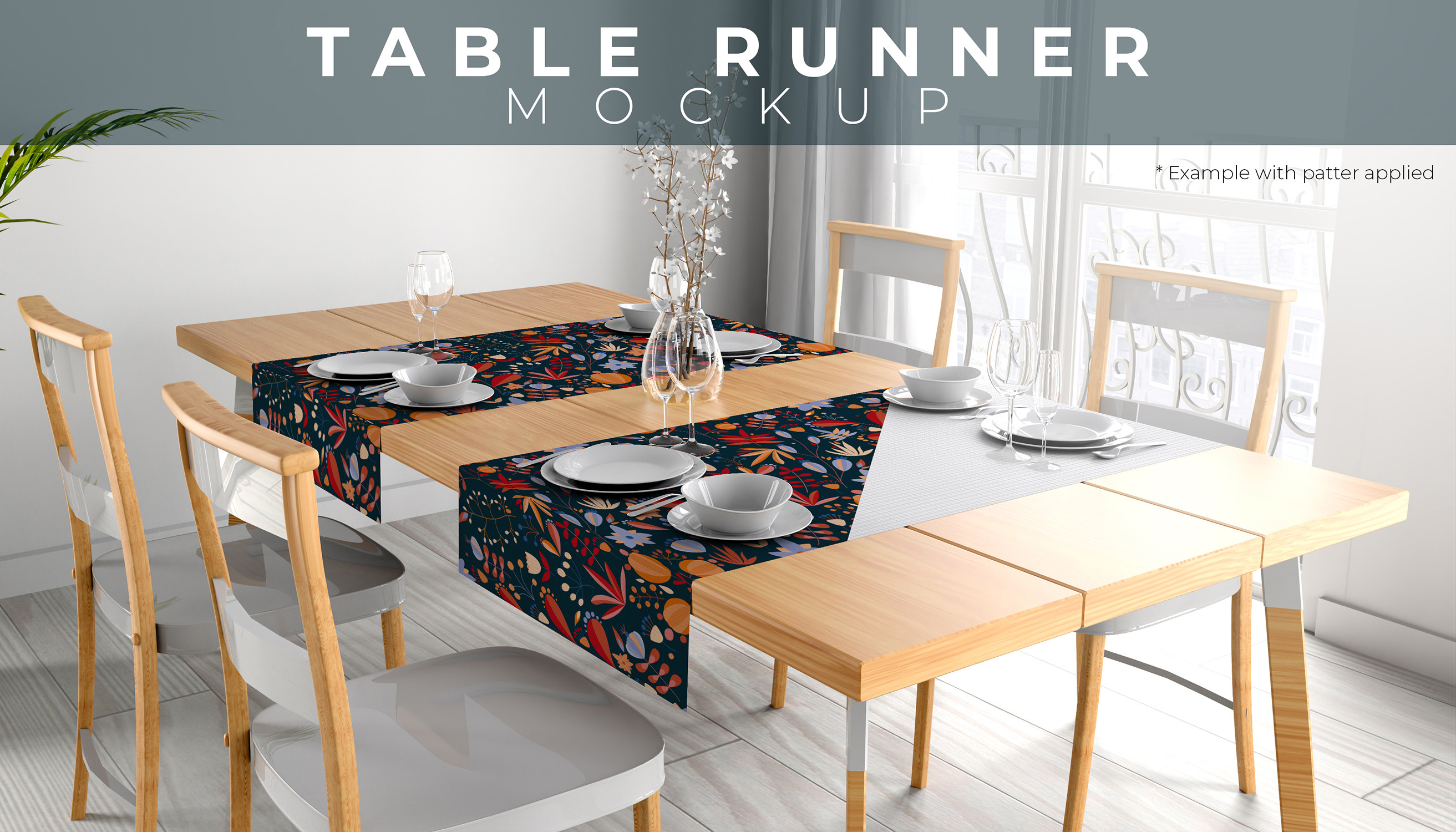 Table Runner Mockup, a Mockup by McLittle Stock