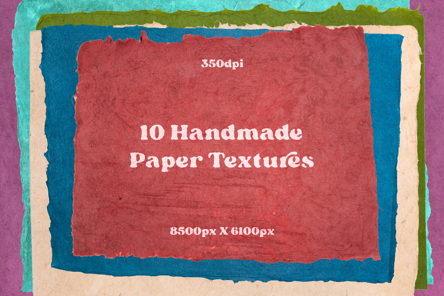 Handmade Paper Textures, a Texture Graphic by B/B STUDIO