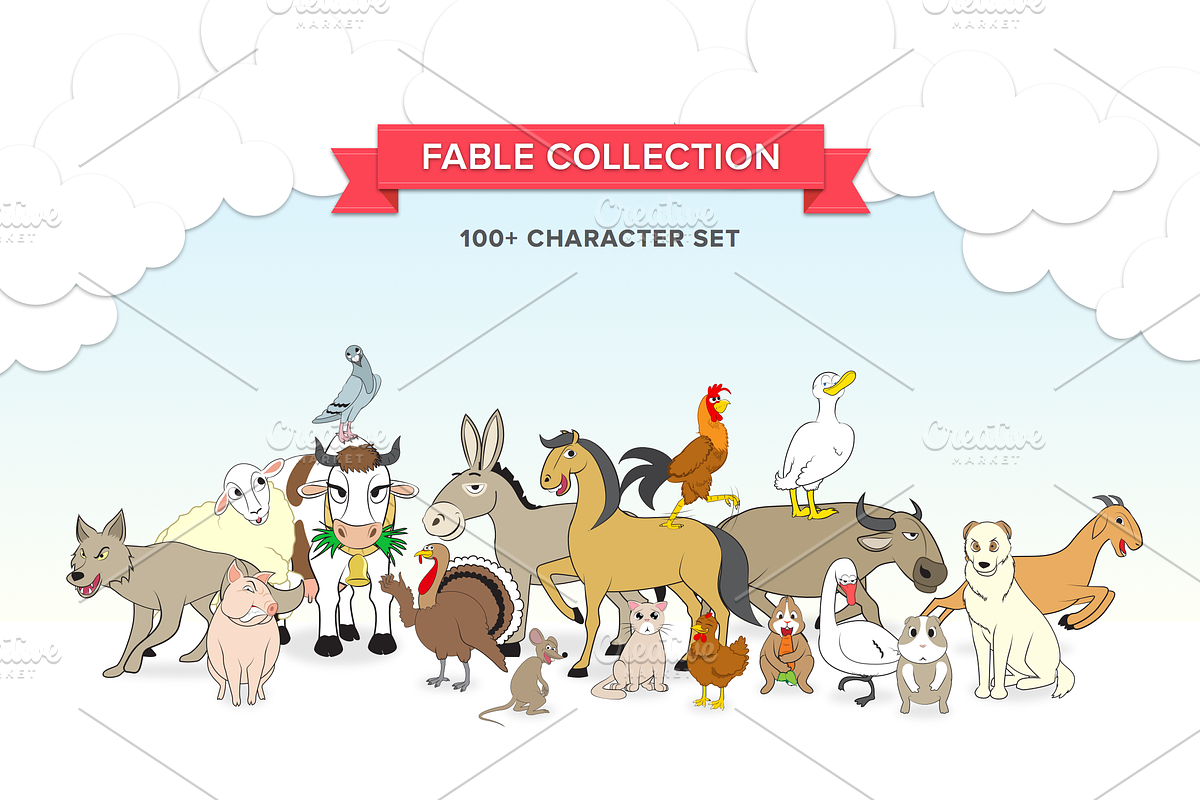 Storry Telling Characters Bundle, an Illustration by Creatornomic
