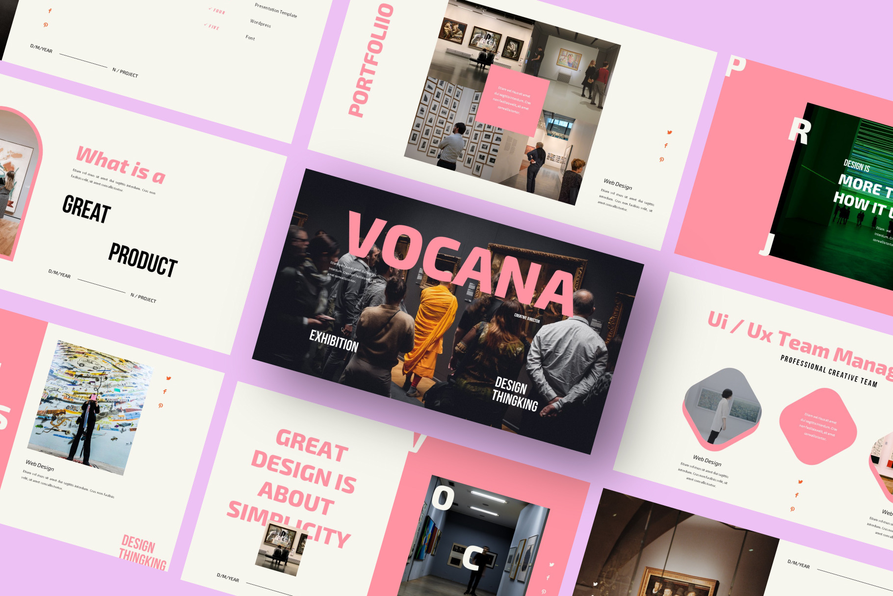 Vocana Powerpoint Template, a Presentation Template by Yo Slide