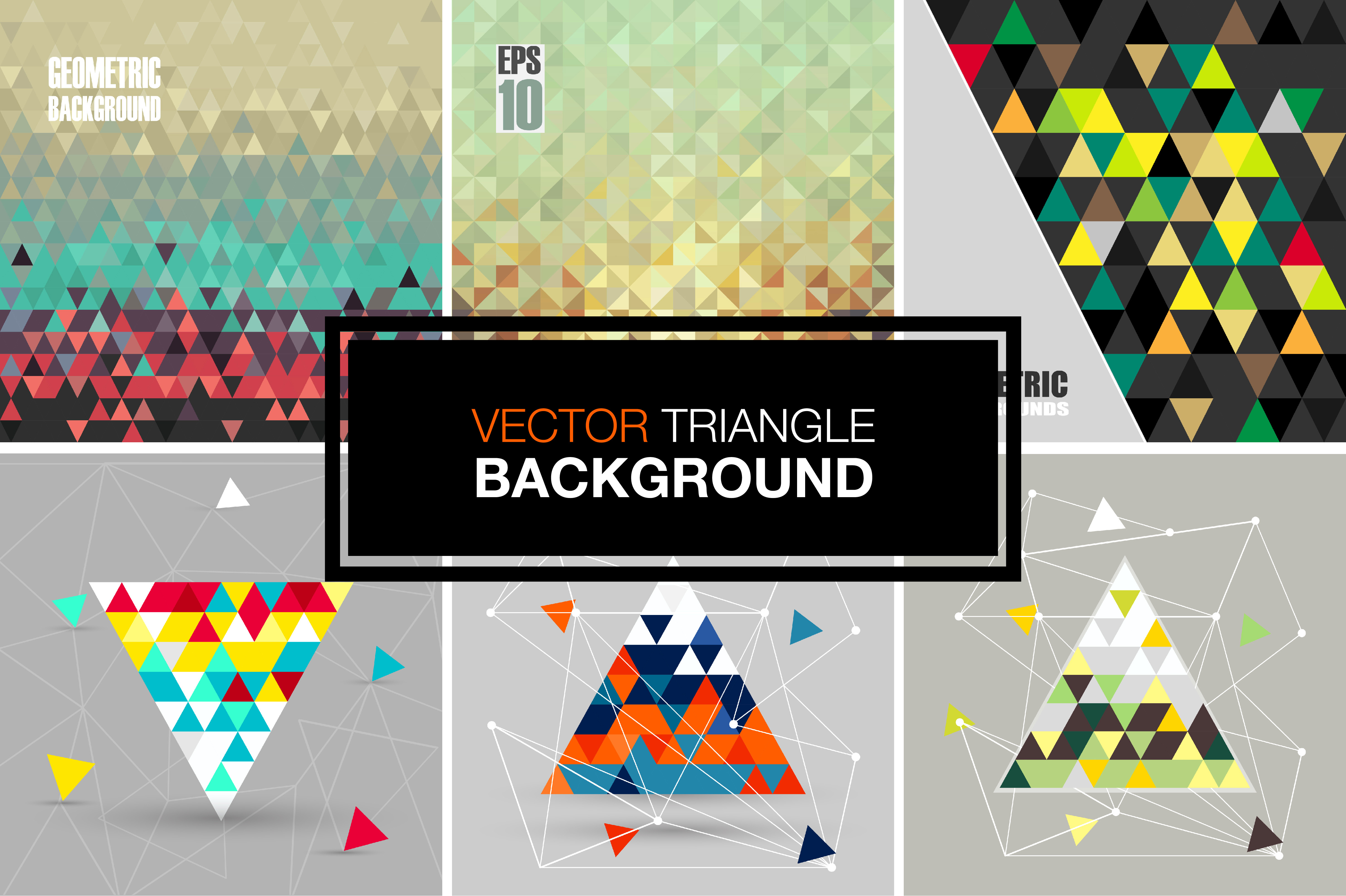Vector modern backgrounds | Templates & Themes ~ Creative Market
