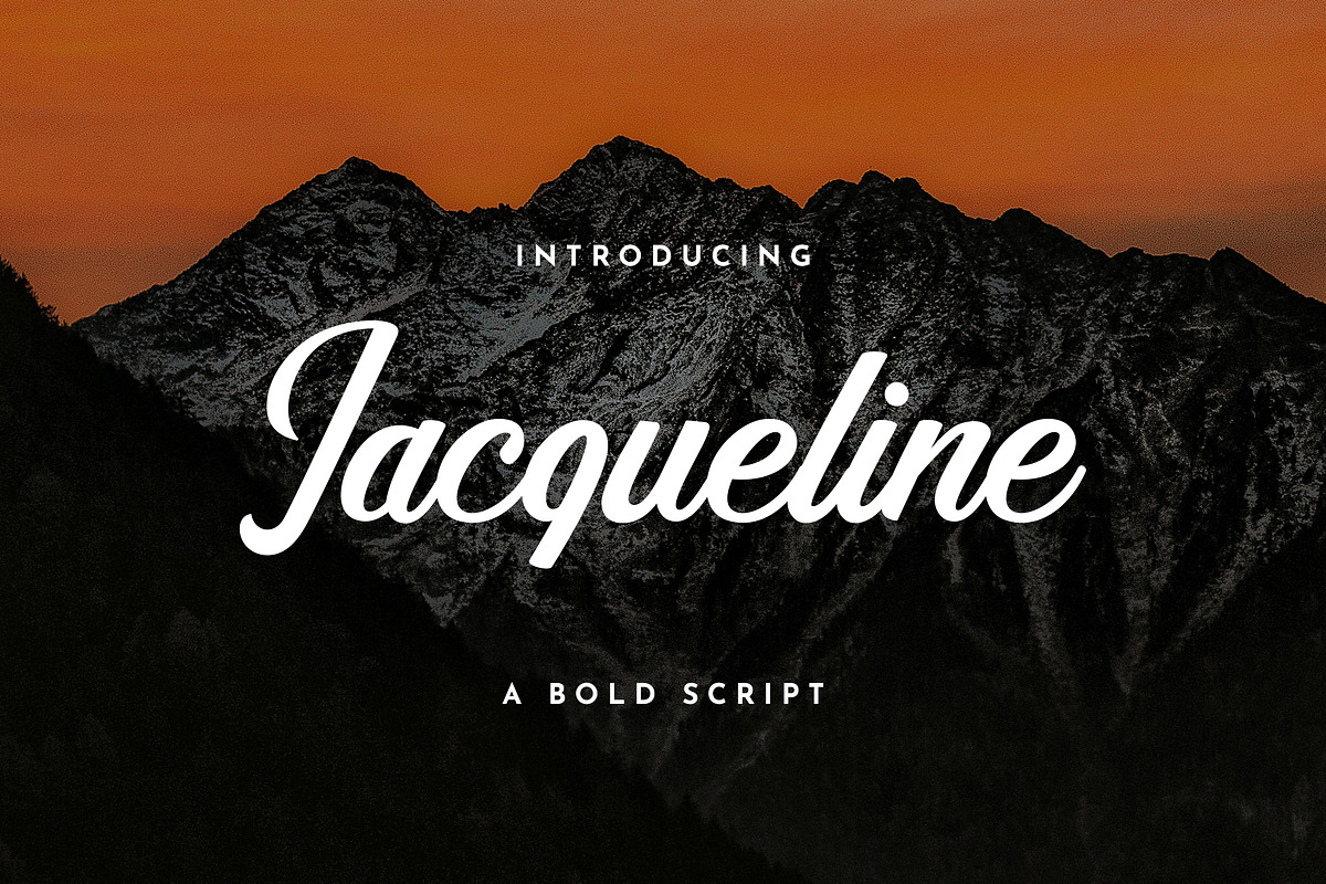 Jacqueline Handwritten Font, a Script Font by UICreative