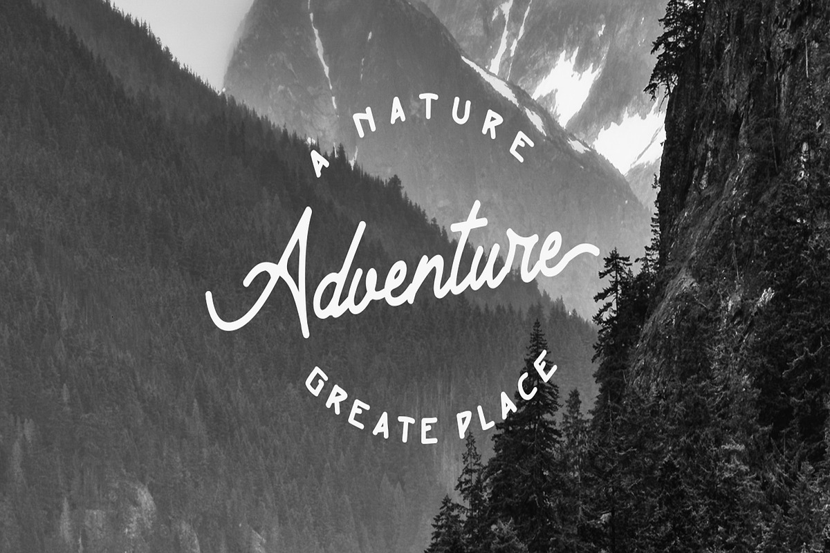 Hustle Faster Typeface, a Script Font by Arendxstudio