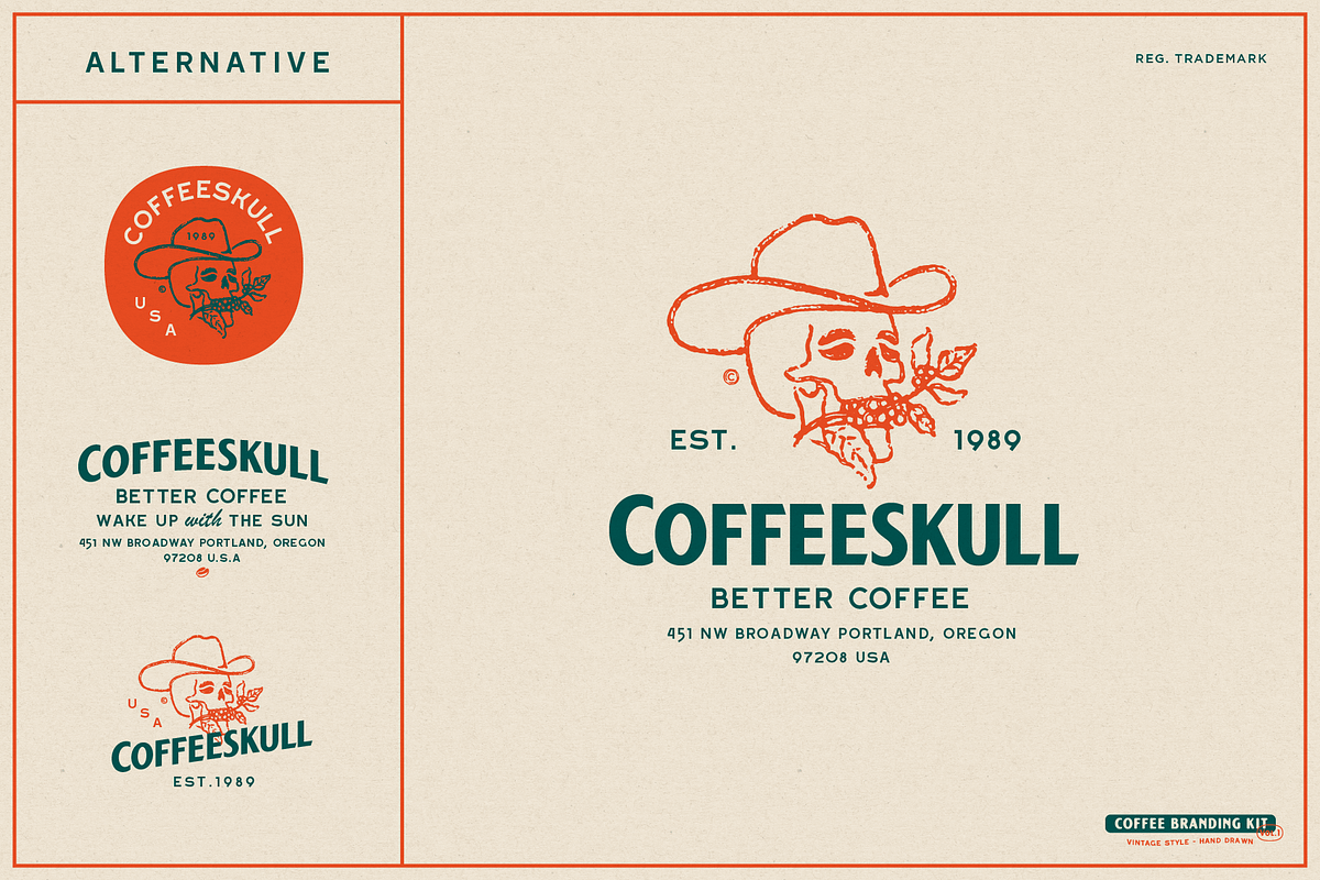 Coffee Branding Kit, a Branding & Logo Template by Refolve Design