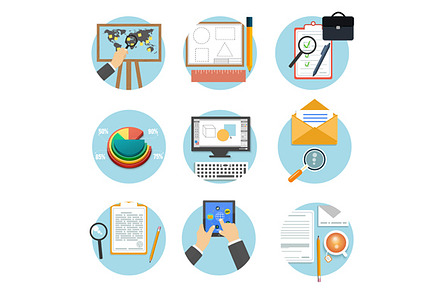 Business, office and marketing, a Graphic by robuart