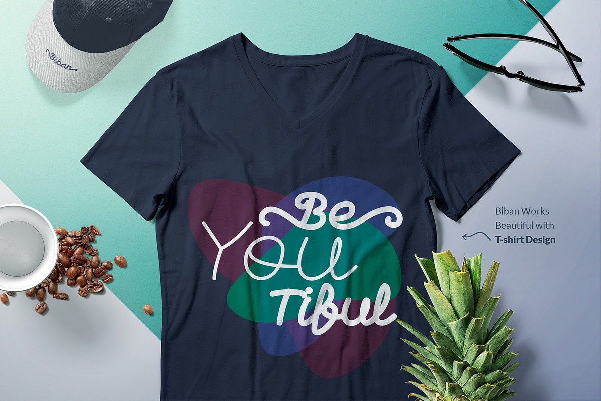 Biban Handwritten Script, a Script Font by Vackground | Creative Market