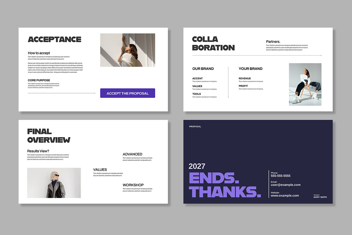 Brand Proposal Presentation Template