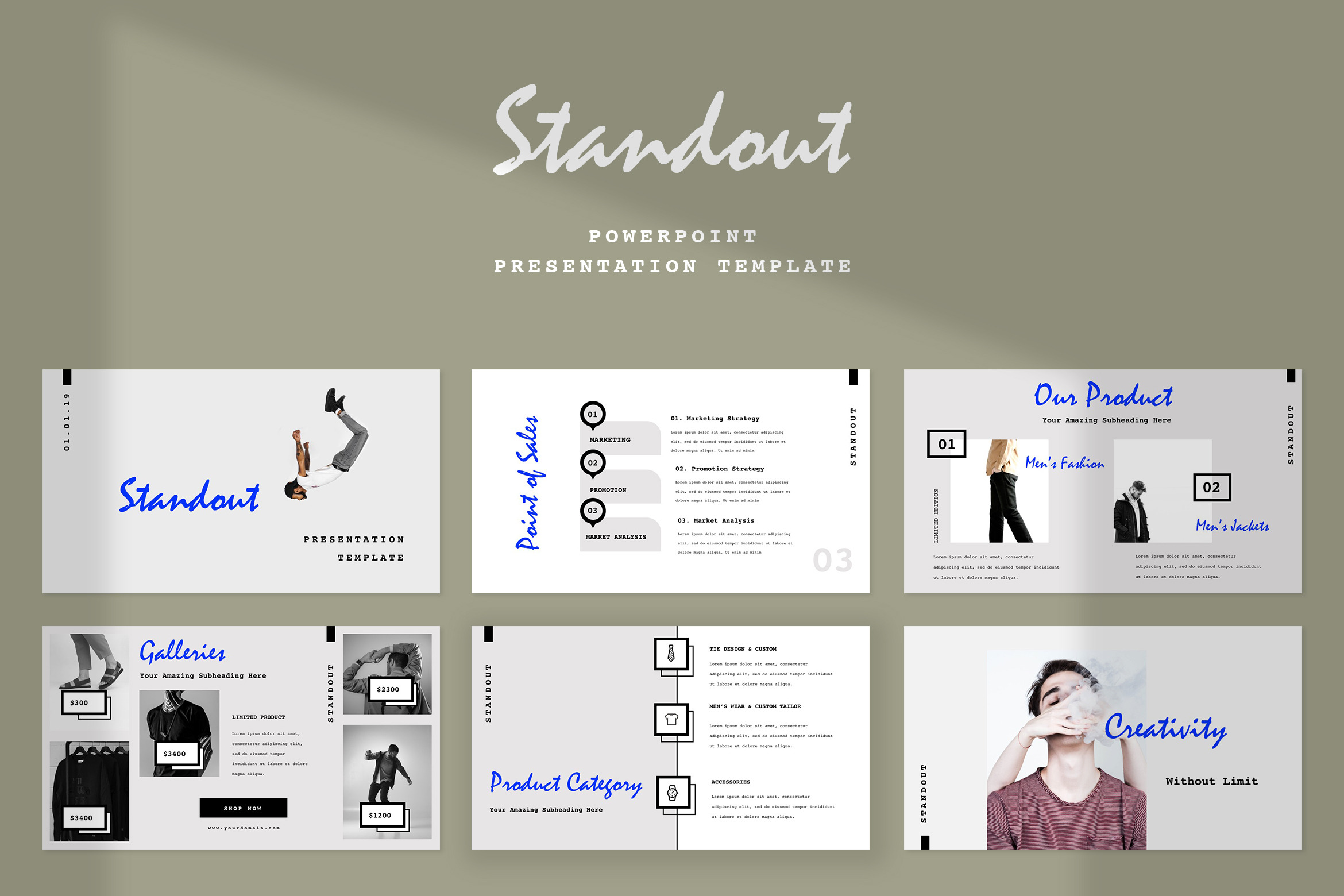 Standout - Powerpoint Presentation, a Presentation Template by TMint ...