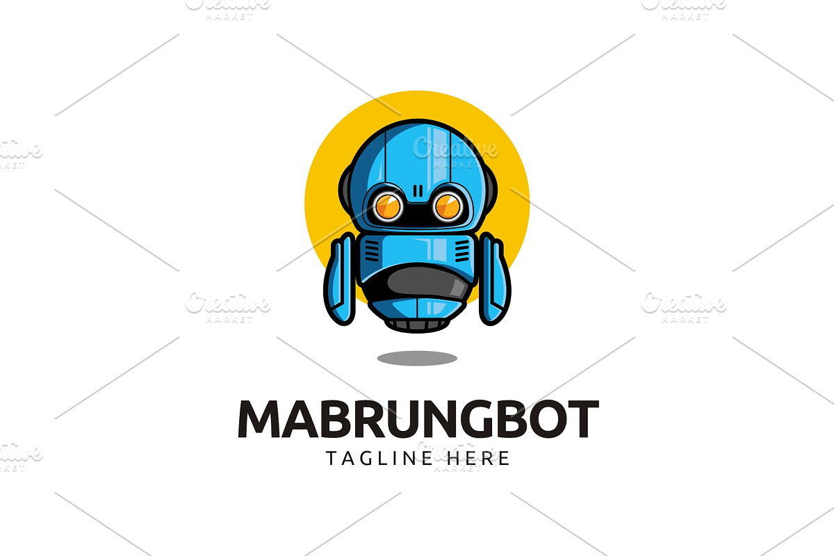 MabrungBot Logo, a Branding & Logo Template by mocha7