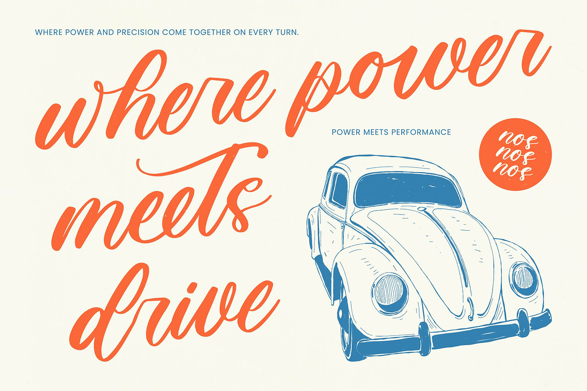 Seafood Gather Bold Calligraphy, a Script Font by Letterena Studios Script