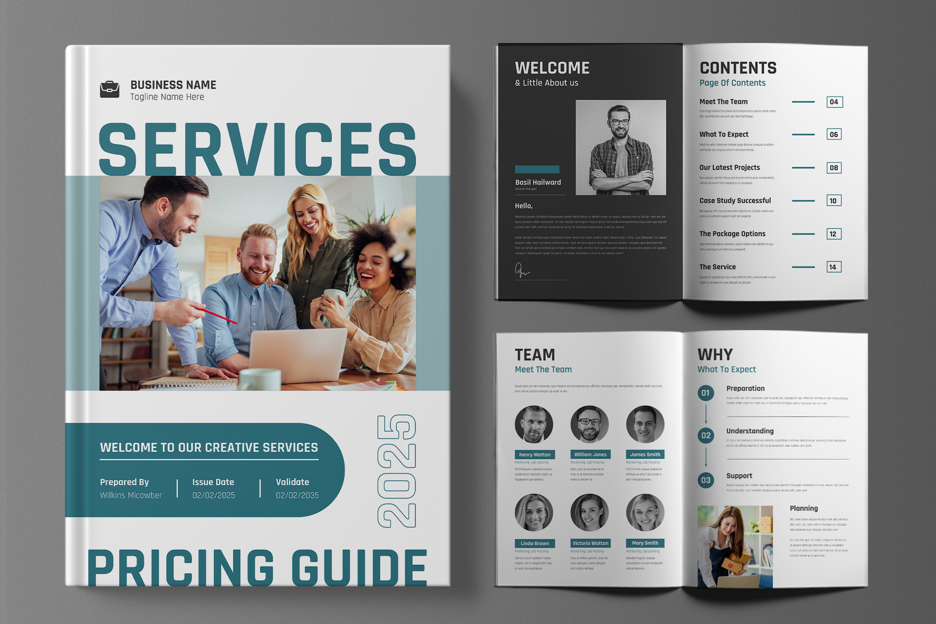 Services and Pricing Guide Brochure