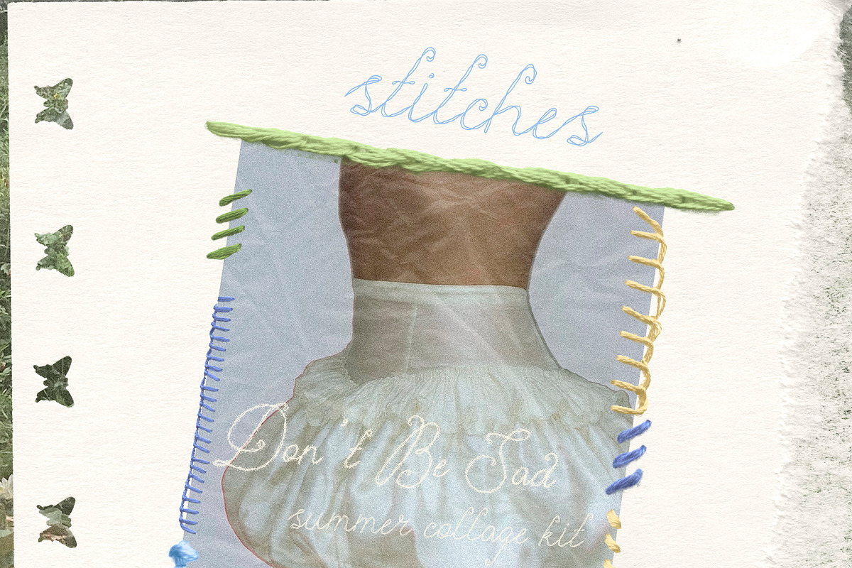 Don't be sad: Summer Collage Kit