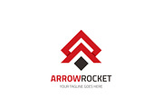 Arrow Rocket Logo, a Branding & Logo Template by XpertgraphicD