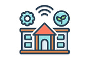 Facility convenience icon, an Icon by Creative priyanka