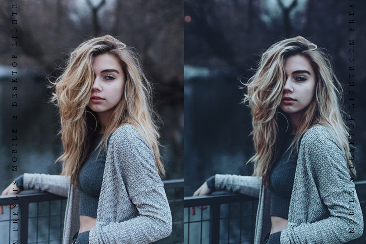 DARK BLUE - Lightroom Presets, a Preset Add-On by Say Studio