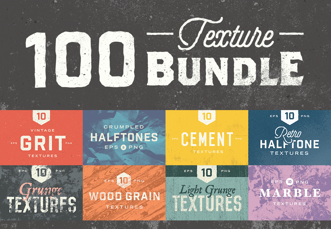 100 Texture Bundle, a Texture Graphic by GhostlyPixels