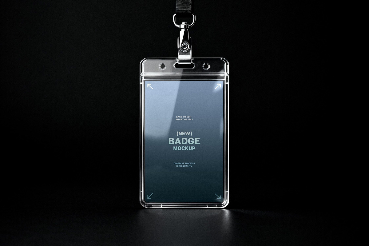 Badge Mockup, a Pens & Pencil Mockup by Design Squad