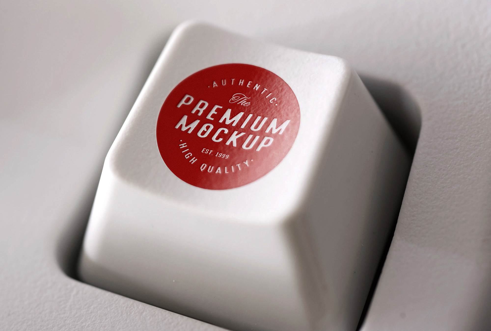 Keyboard key Logo Mockup, a Product Mockup by Smart Works | Creative Market