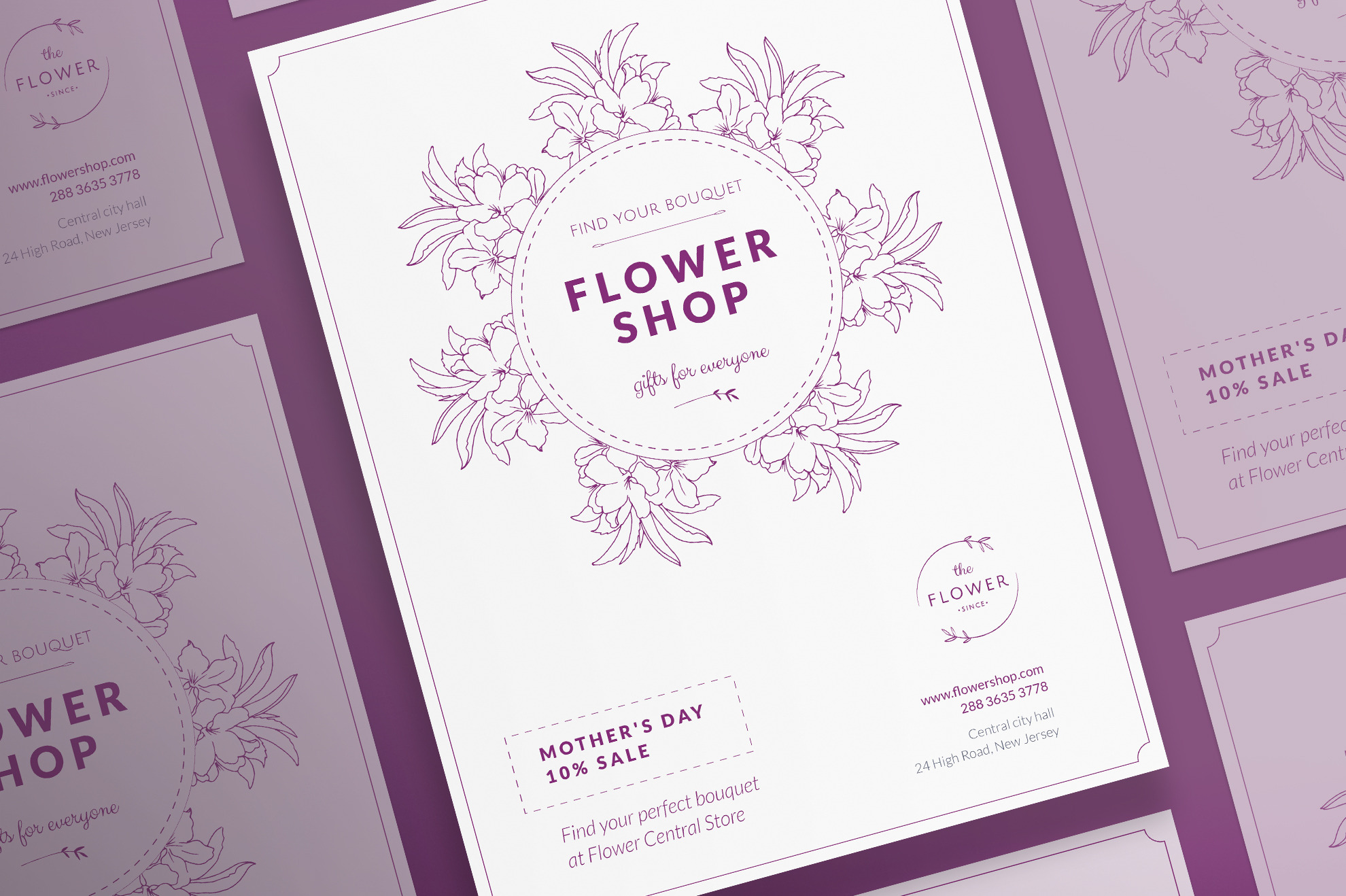 Posters | Flower Shop, a Flyer Template by Amber Graphics