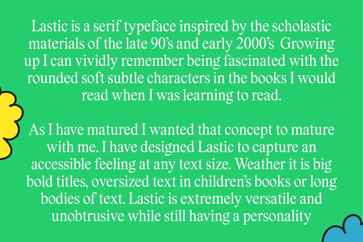 Lastik Font Family 5 Styles, a Font by That That Creative
