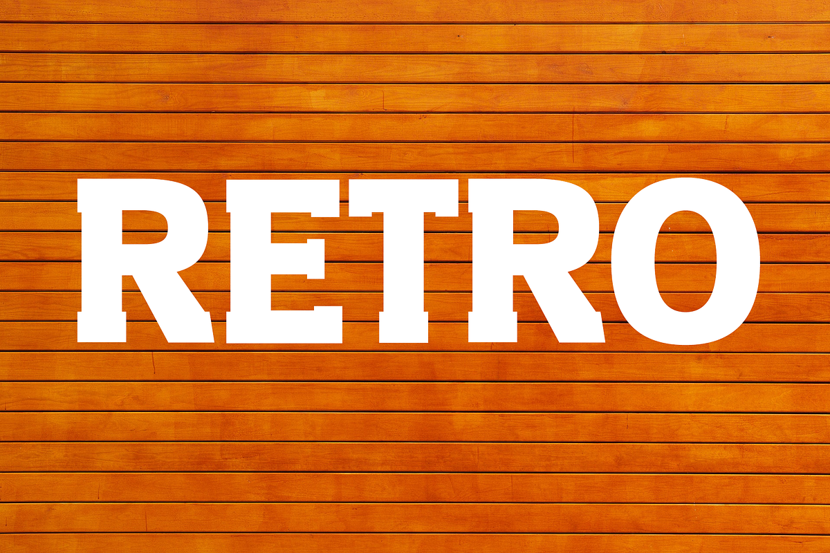 Slab Forte Vintage Impactful Font