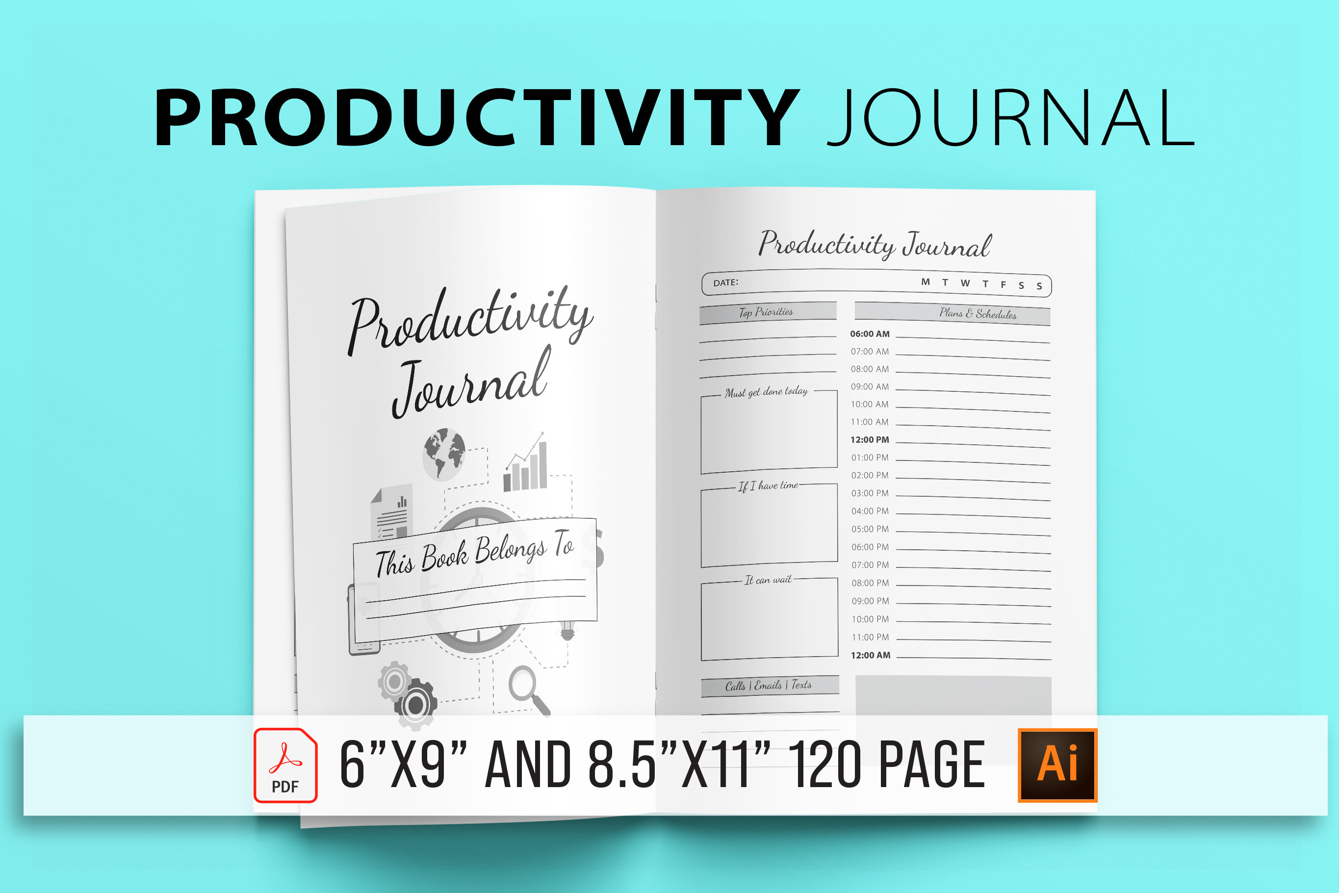 Productivity Journal | Creative Market