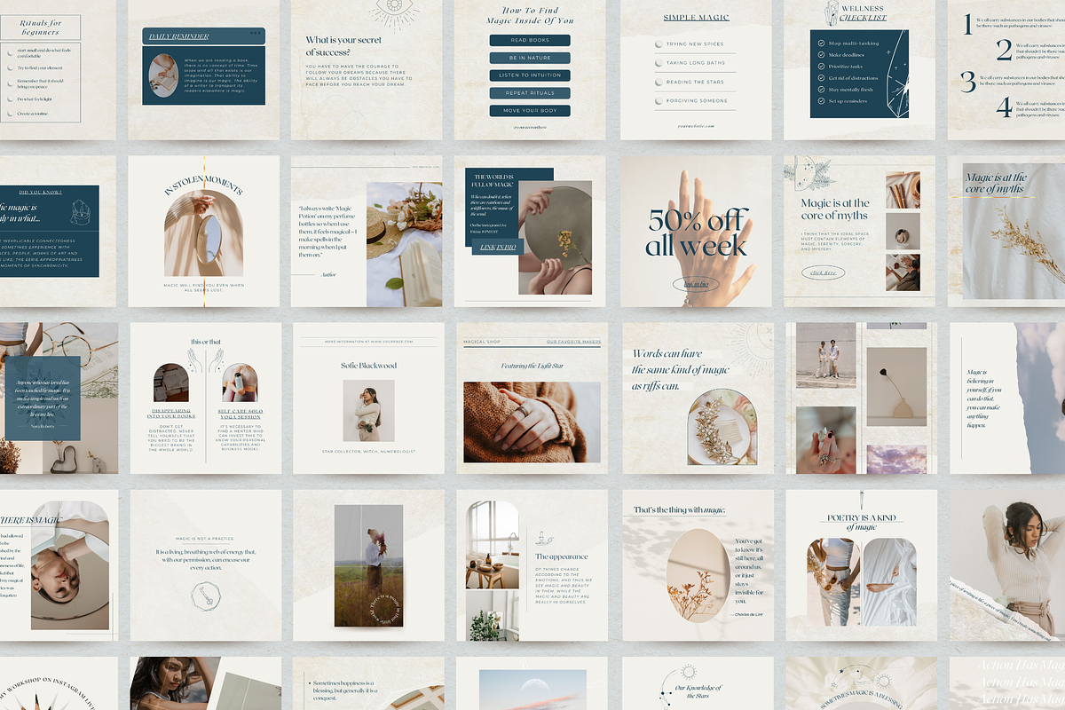 Spiritual Instagram Mystic Template, a Social Media Template by Story ...