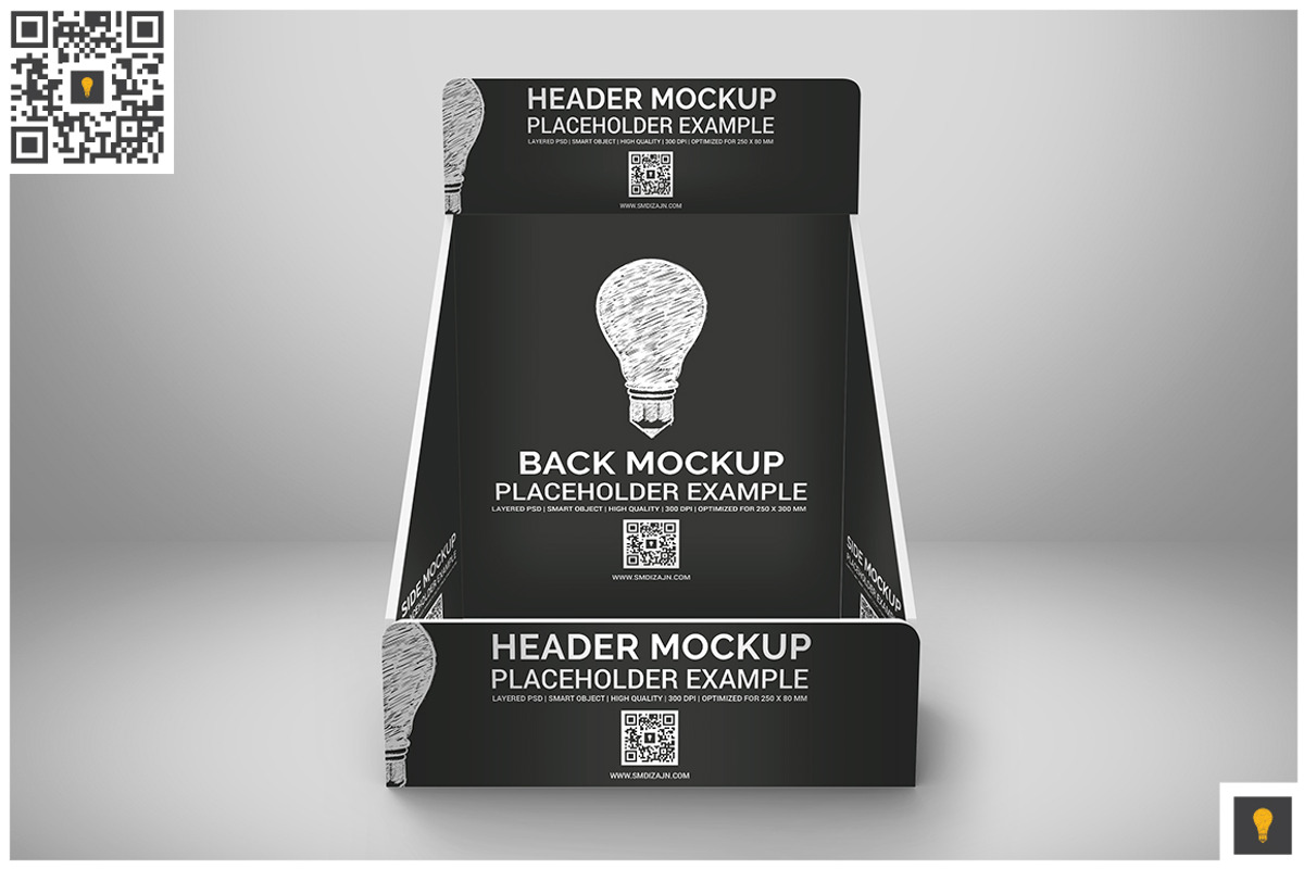 Table Top Display Mockup, an Advertising Mockup by Shocky Design Studio
