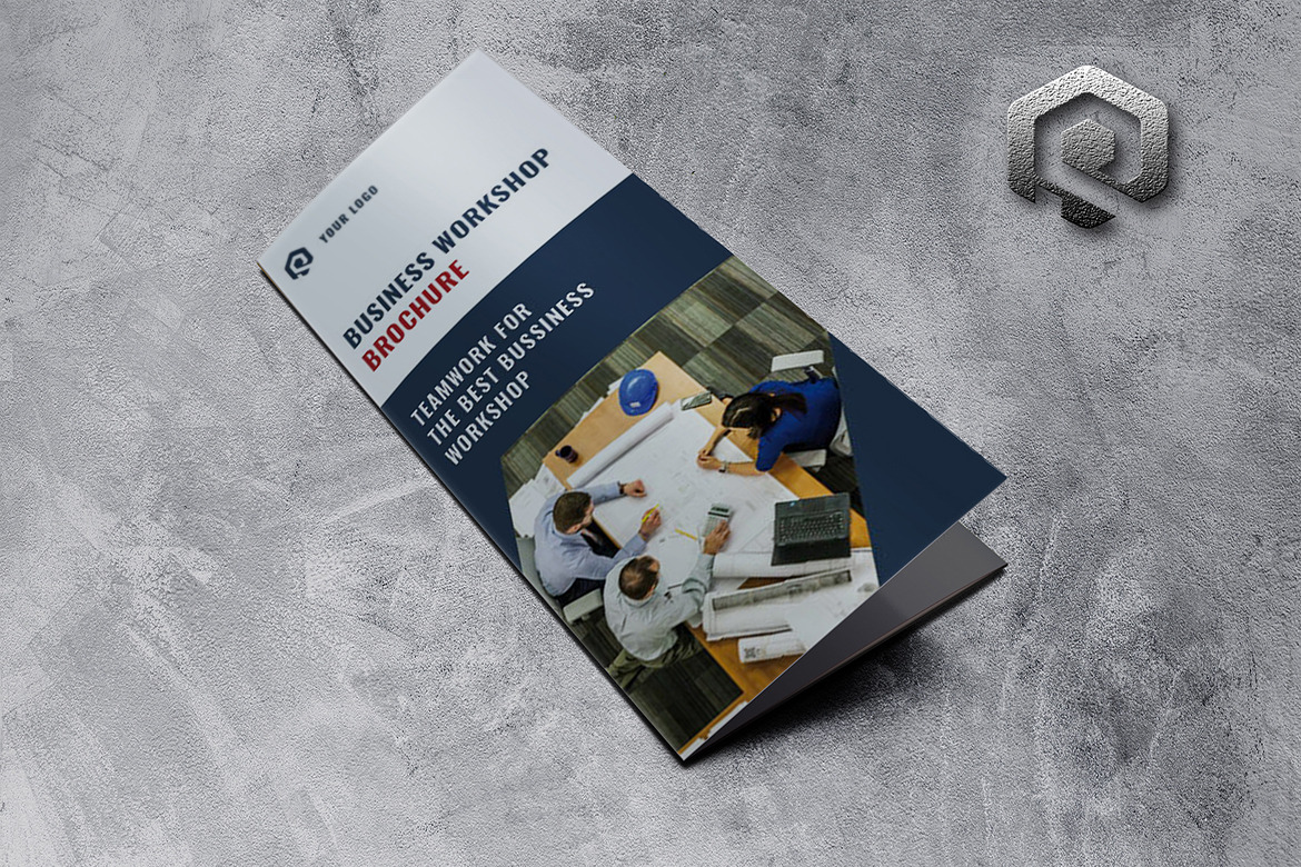 Business Workshop Trifold Brochure, a Brochure Template by AQR Studio