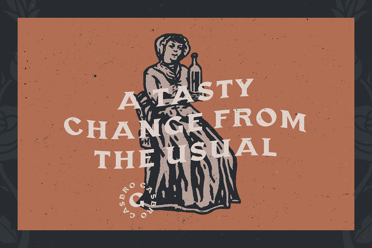 Gasbro Family Font, a Serif Font by Ikhwan Hakim | Creative Market