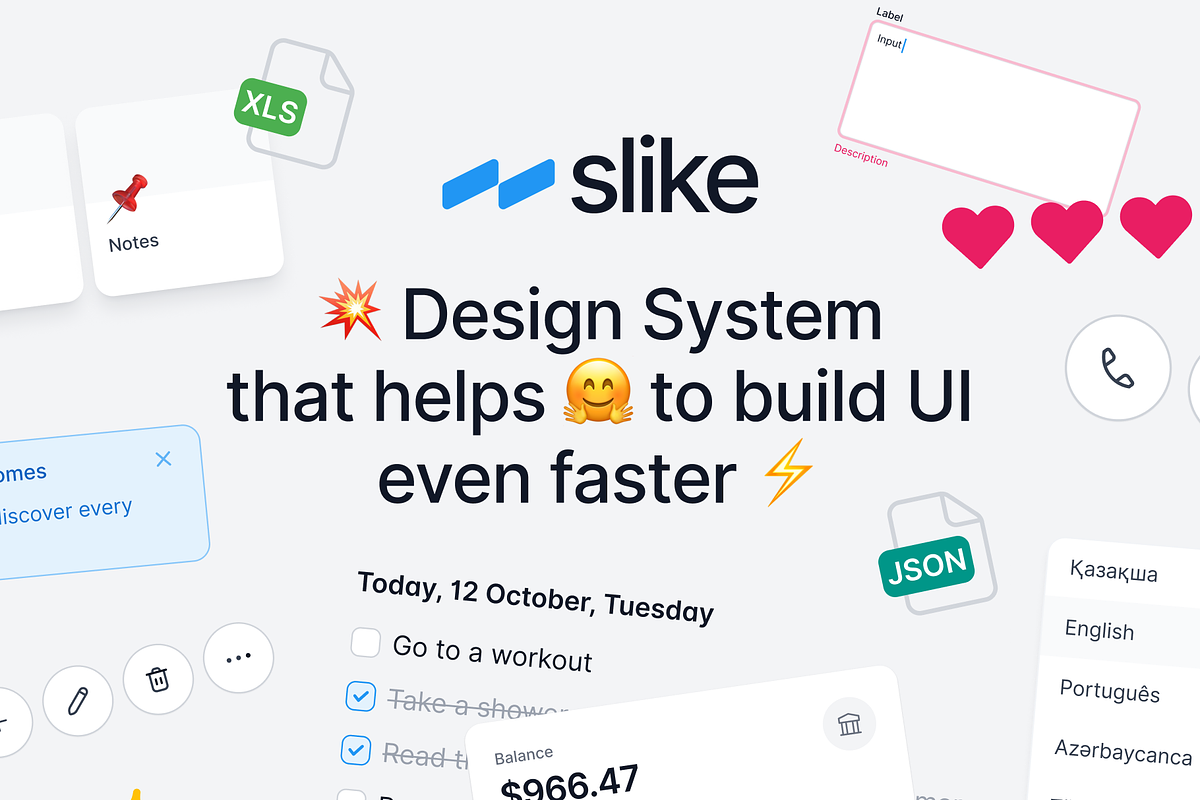 Slike Design System | Figma, an UI Kit Template by Pixel-Perfect