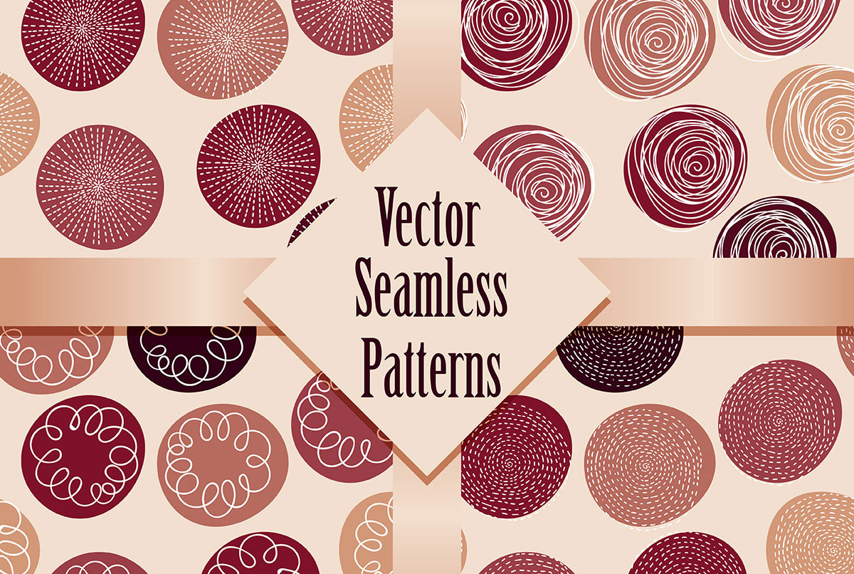 Vector Seamless Patterns | Graphic Patterns ~ Creative Market